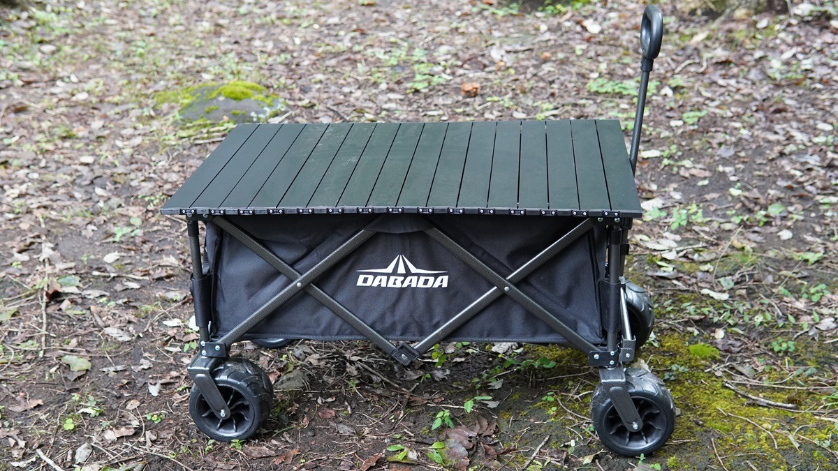 【おすすめ】テーブルにもなる便利なDABADAキャリーカート | ハイらぼ
